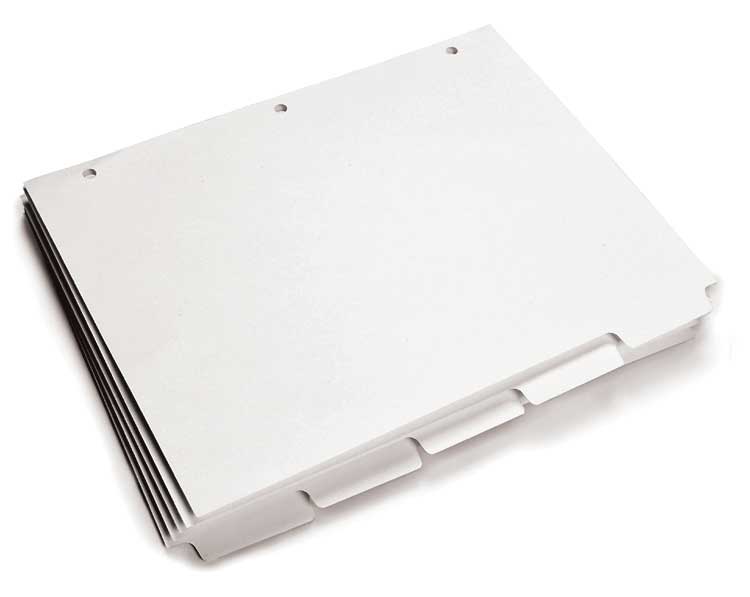 Index Tabs for Filing and Dividing Your Binding Projects